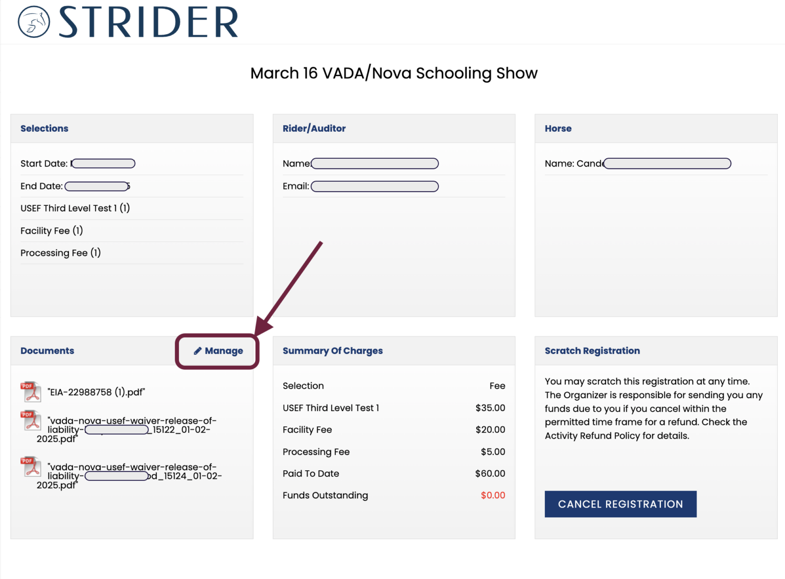 AddRiderDocumentsToEntry | STRIDER