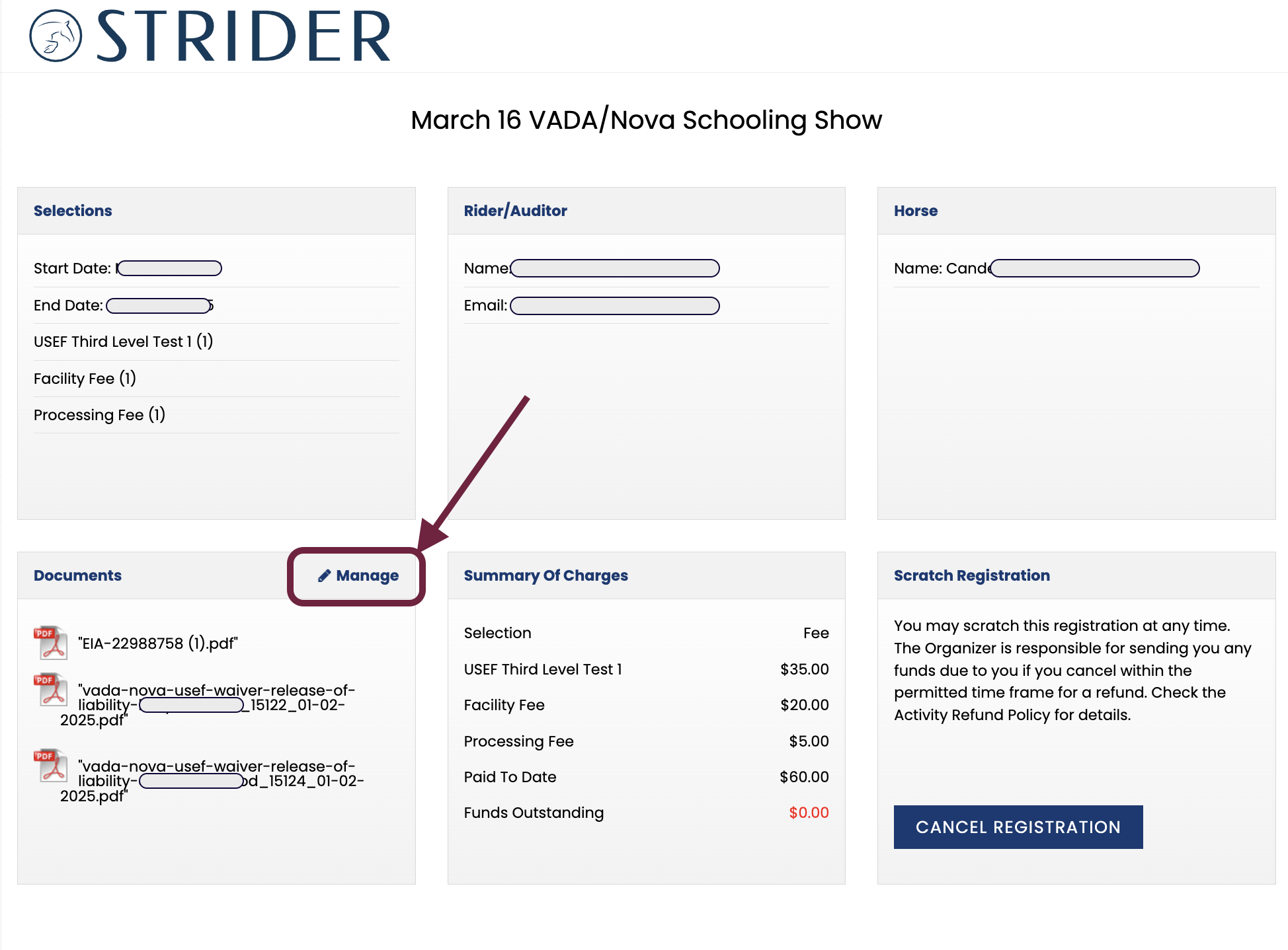AddRiderDocumentsToEntry | STRIDER