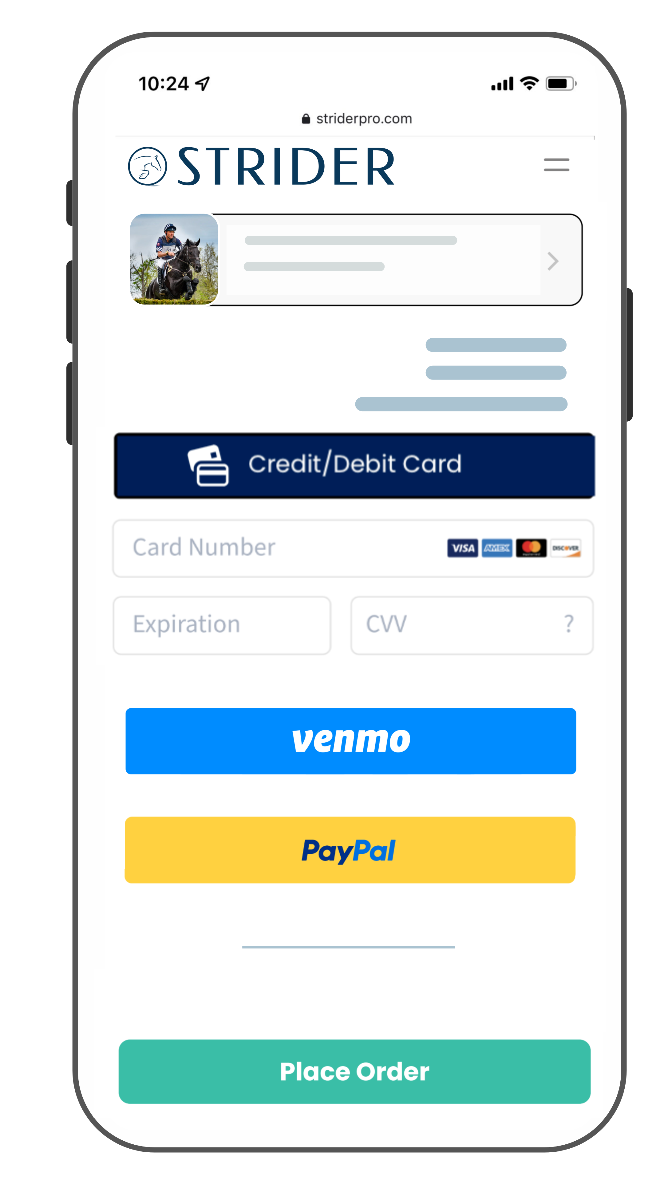 Strider & PayPal: Seamless Payments For Equestrian Sport | STRIDER