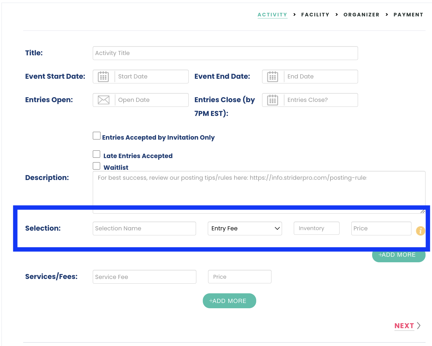 StriderPay FAQs | STRIDER