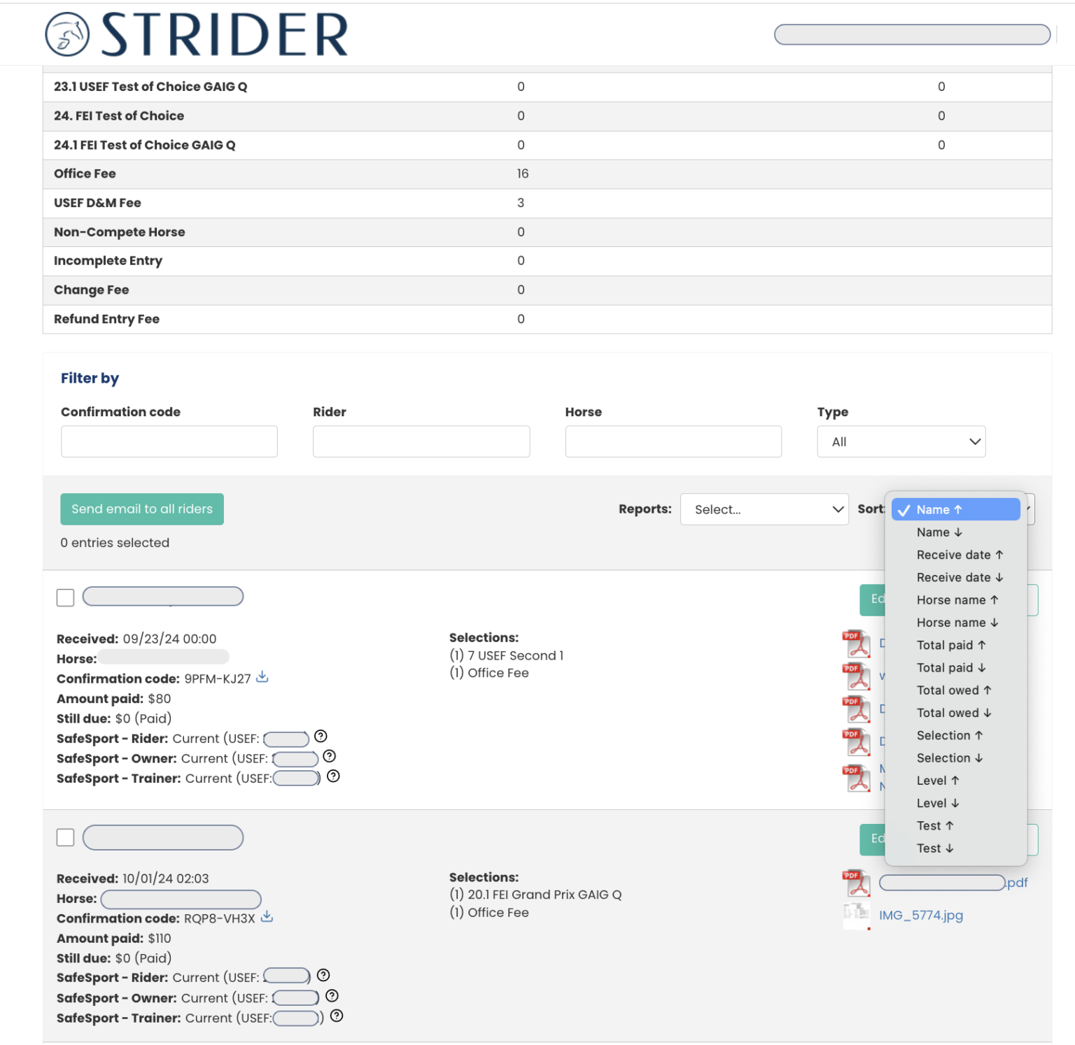 NewDashboard | STRIDER