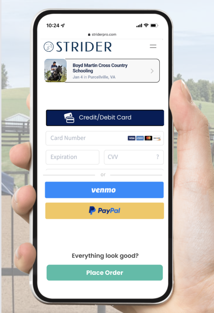 StriderPay now offers Pay by Venmo! | STRIDER