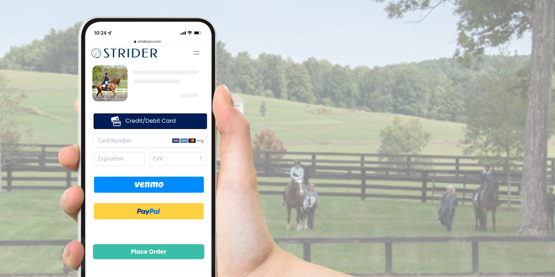 Strider & PayPal: Seamless Payments For Equestrian Sport | STRIDER